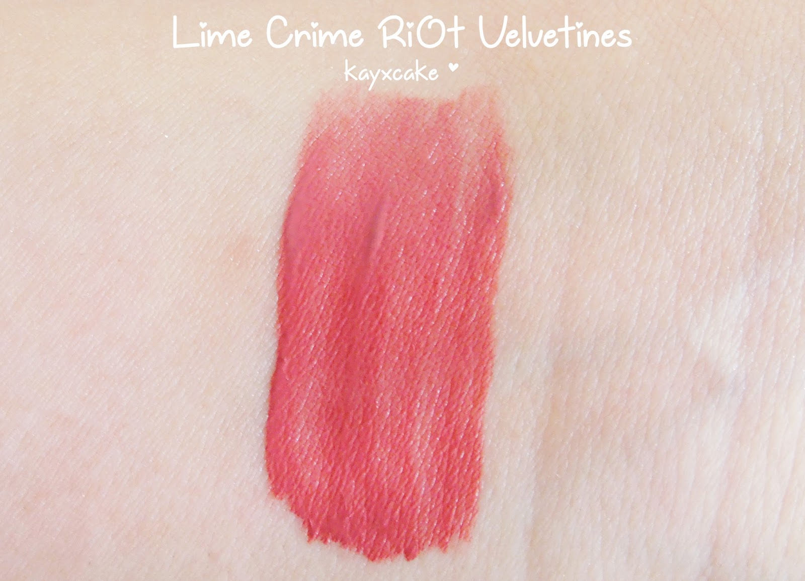 Kay Cake Beauty: Lime Crime Velvetines Riot ♡ Review + Swatches