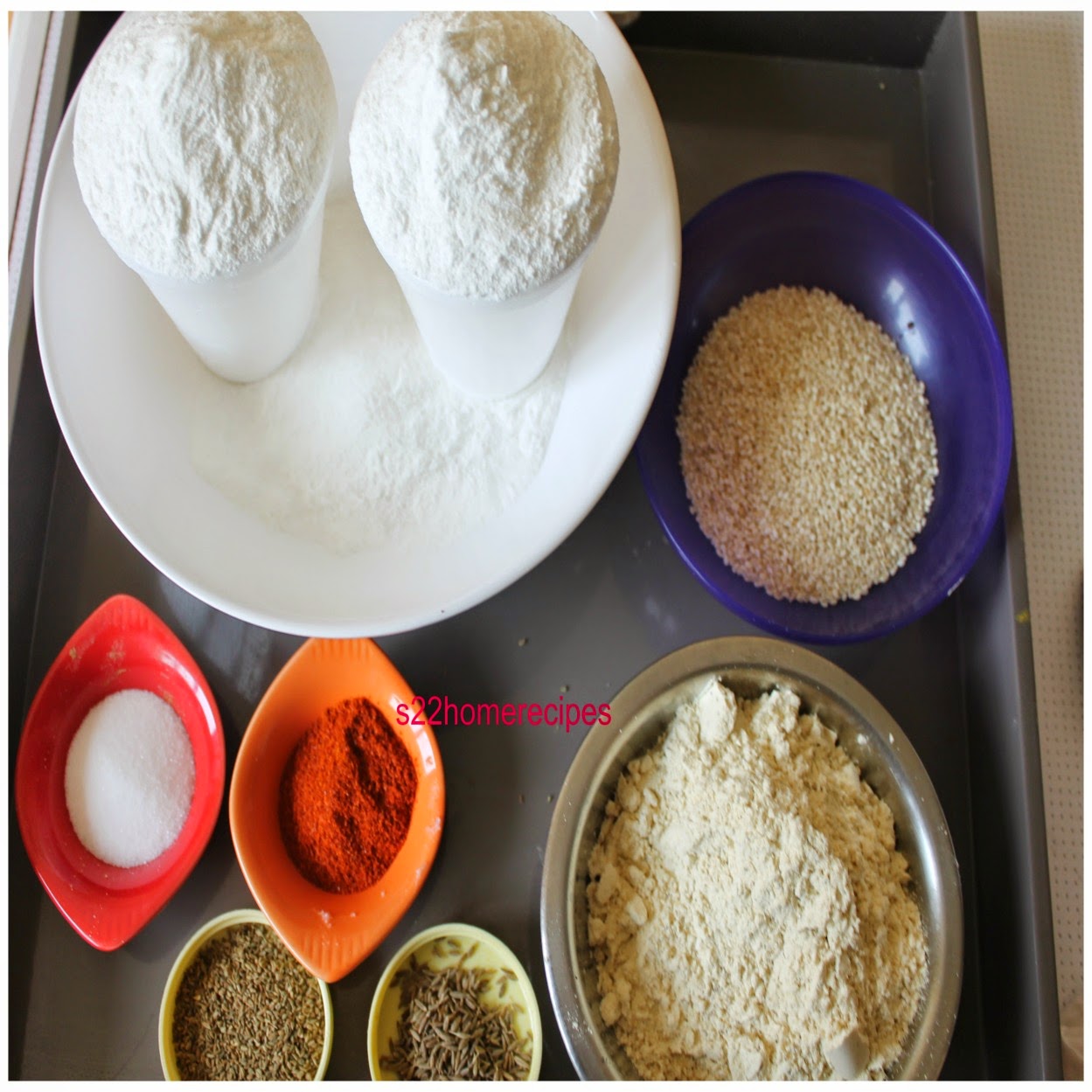 Rice flour chakli /Mulla Muruku