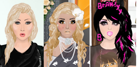 Stardollz Vogue: Stardoll Wigs