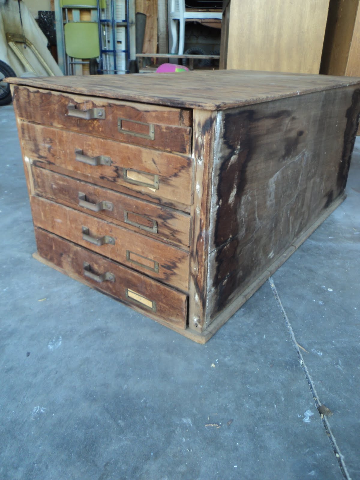 Richmond Thrifter: Before and After: Map Drawers