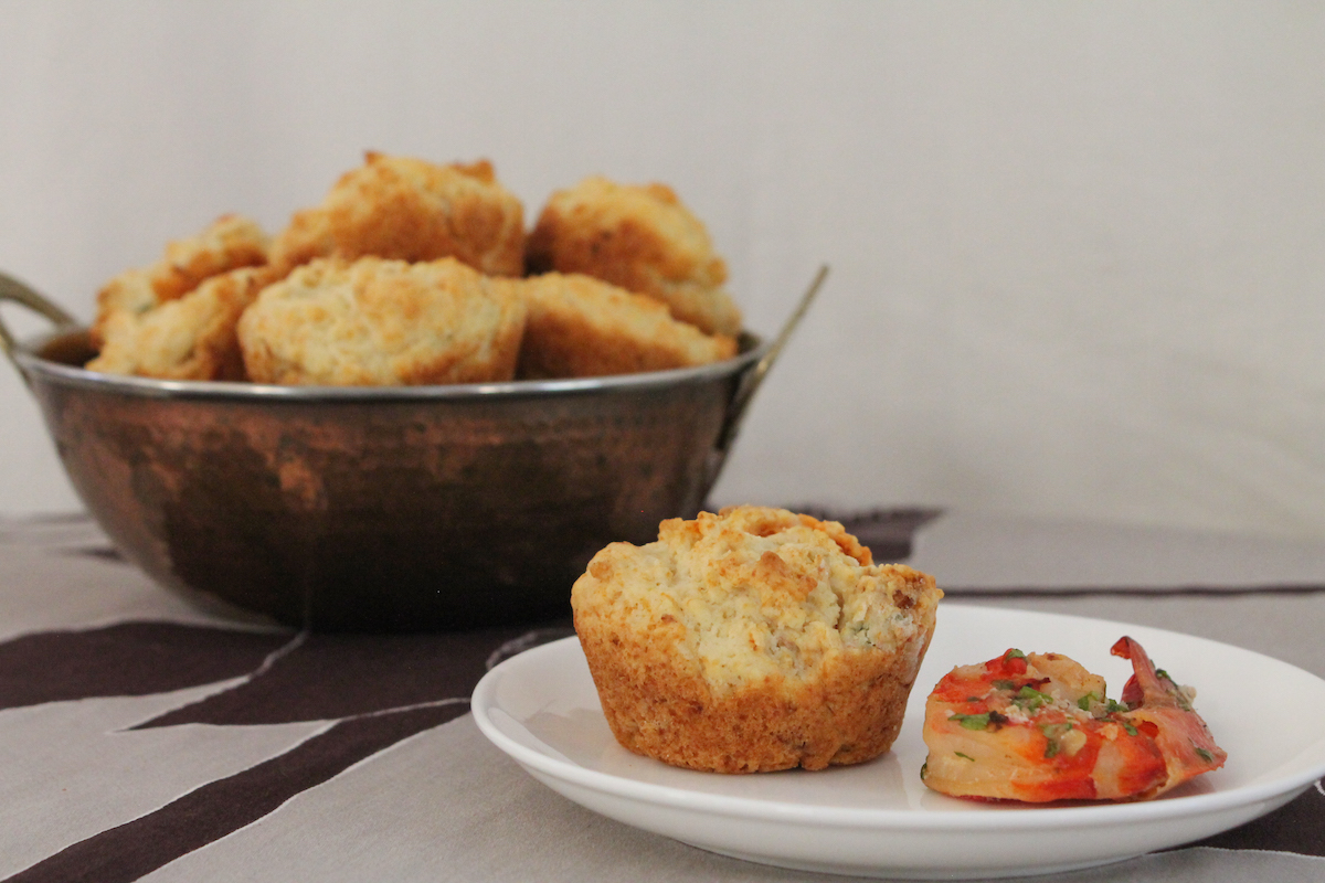 Food Lust People Love: Shrimp Scampi Muffins #MuffinMonday