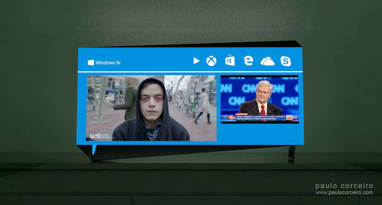 www.paulocorceiro.com: Microsoft TV concept