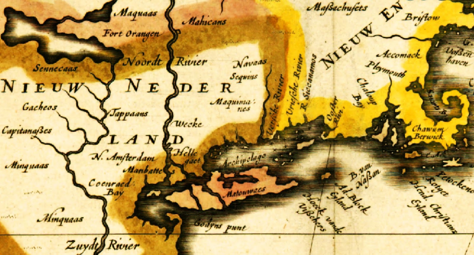 Historic Pelham: Seventeenth Century Maps that Depict the Pelham Region