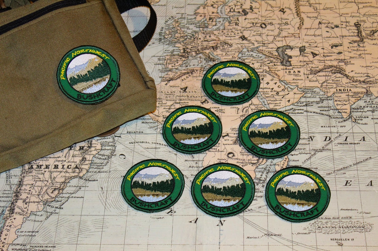 Black Forest Bushcraft: Pacific Northwest Bushcraft Patch
