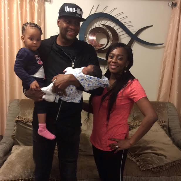 Chima Anyaso meets his baby boy for the first time, reunites with his ...