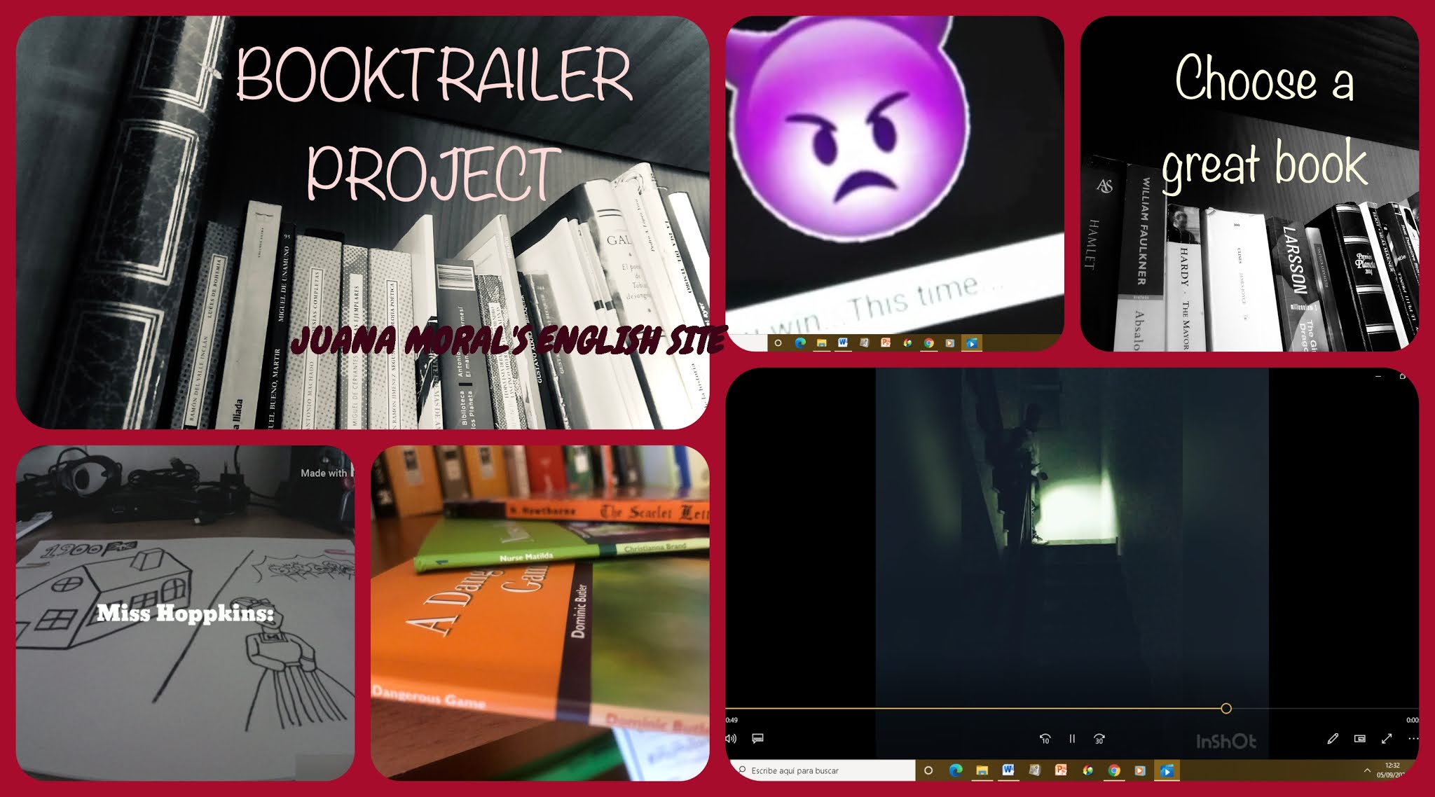 JUANA MORAL'S ENGLISH SITE: BOOTRAILER PROJECT FOR ELT. STEP BY STEP GUIDE.