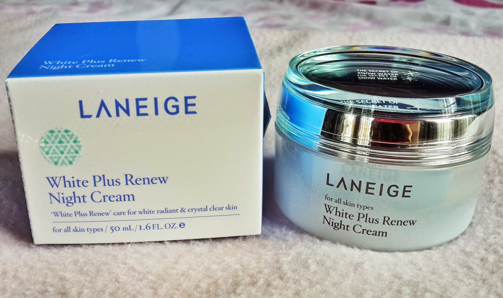 STELLANGELITA: Laneige White Plus Renew Night Cream