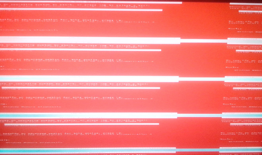 Cara Mengaratasi Red Screen Blinking