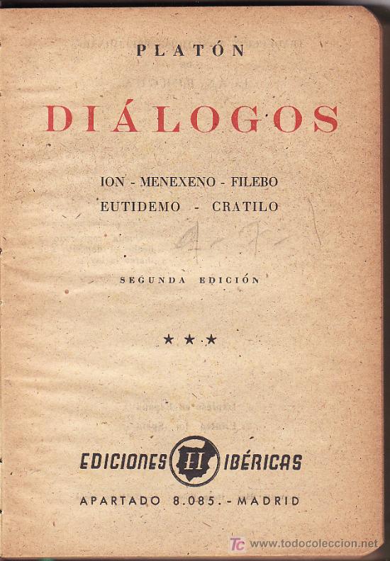 Dialogos De Platon