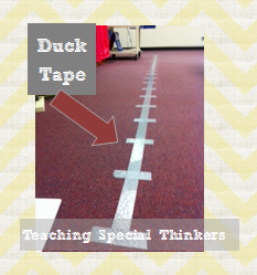 Human Number Line - Teaching Special Thinkers