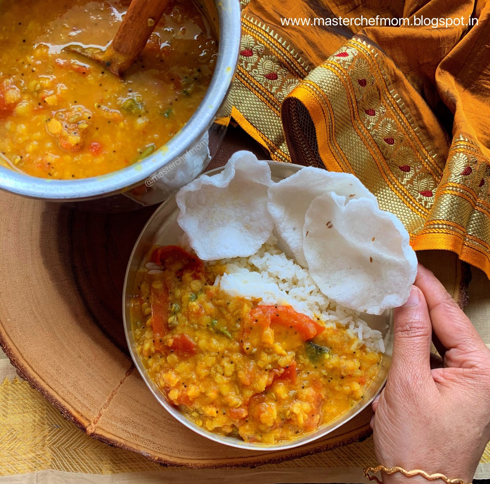 MASTERCHEFMOM: Tomato Masiyal | South Indian StyleTomato Dal | North ...