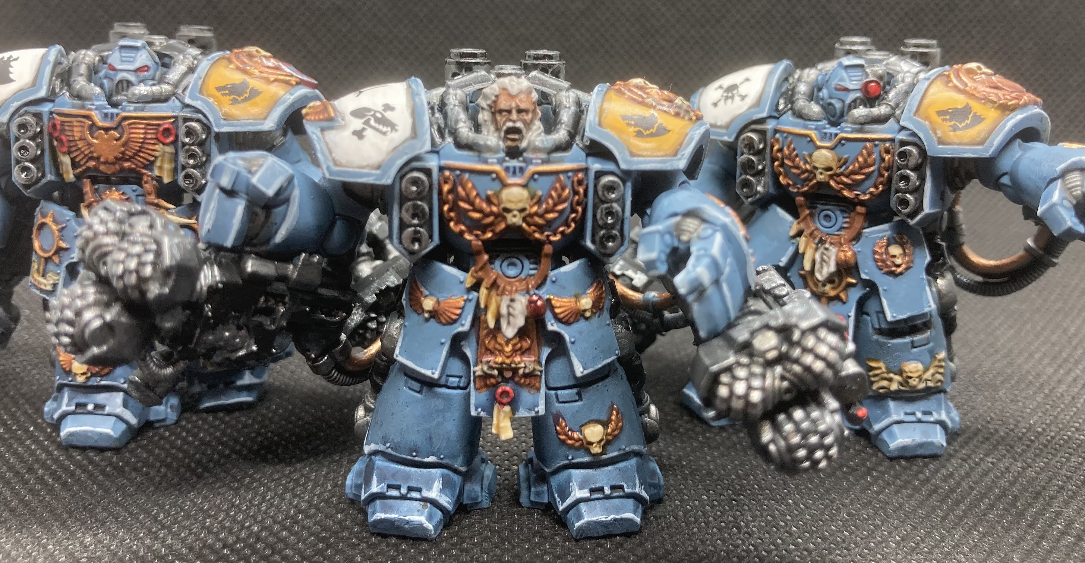 Redtoof's Mostly 40K Blog: Space Wolf Centurions