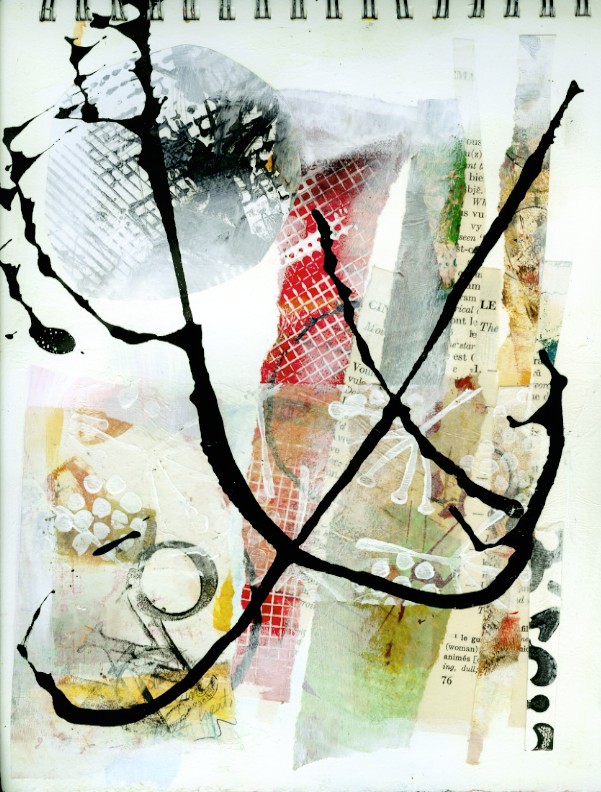 collage journeys by Jane Davies: Ink Doodles