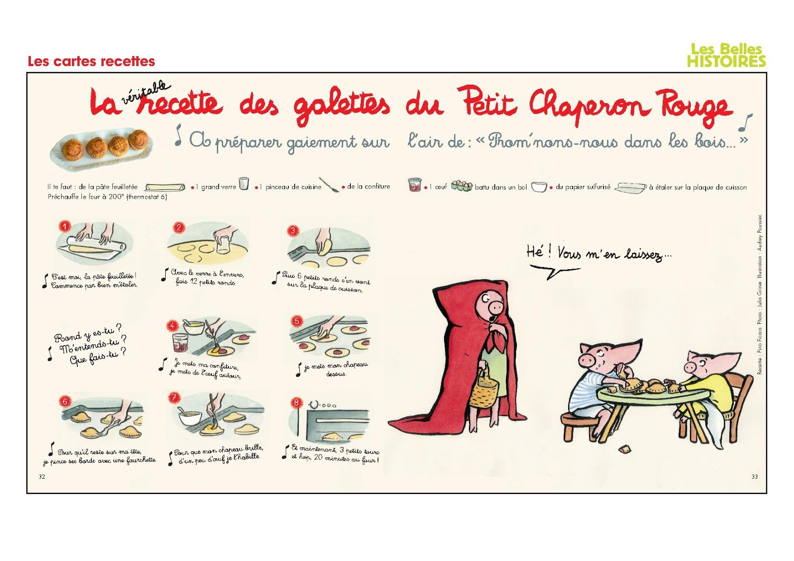 Thème Le Petit Chaperon Rouge (fiches gratuites)