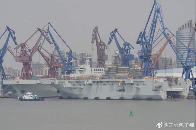 Military and Commercial Technology: China’s second Type 075 amphibious ...