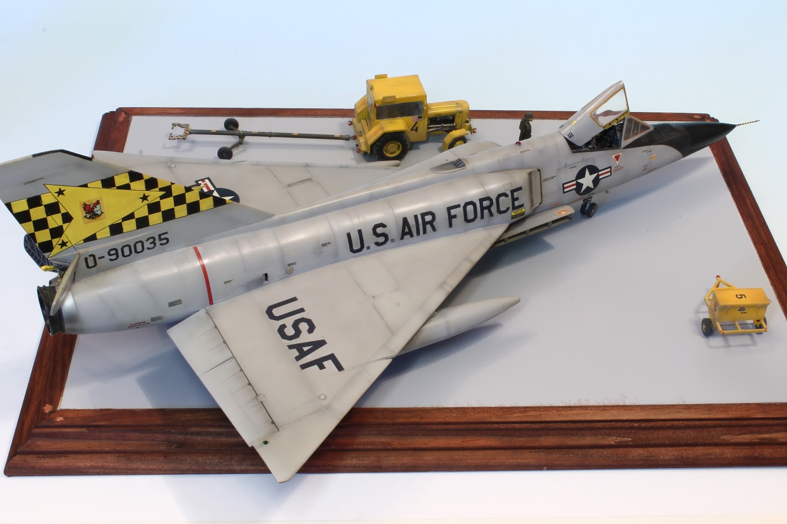 Istvan Michalko's scale models: Convair F-106A Delta Dart - Monogram, 1 ...