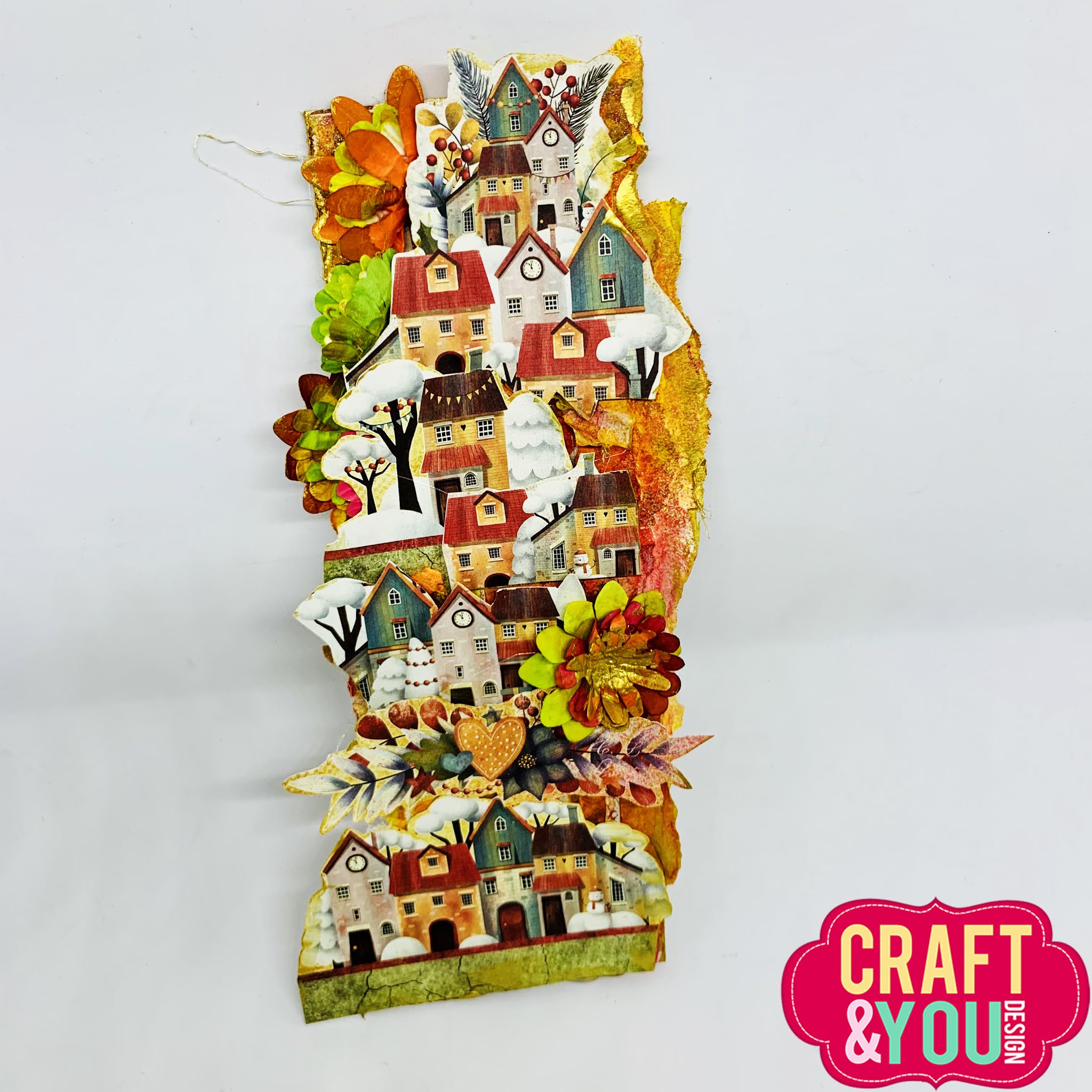 Craft and You Design: Mixed Media Autumn Tag