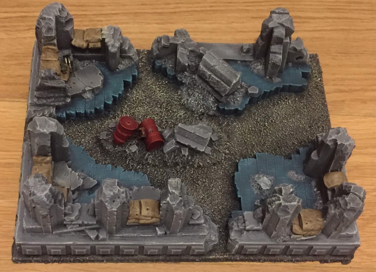 Oldhammer 40k: Urban Scenery for the Battle at Sanctuary 101!