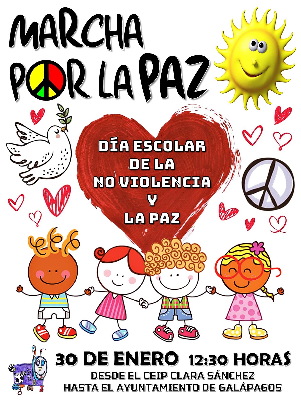 Marcha Por La Paz ~ Ceip Clara SÁnchez