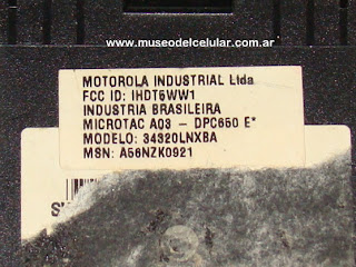 museo del celular: #221 Motorola MicroTac 650 E