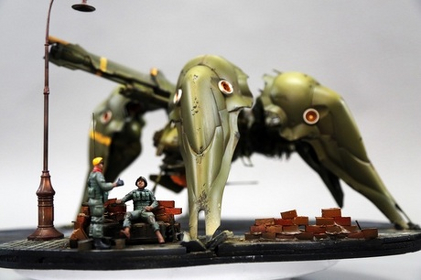 Custom Build: HGUC 1/144 Kshatriya [Anti Mobile Suit no.7]
