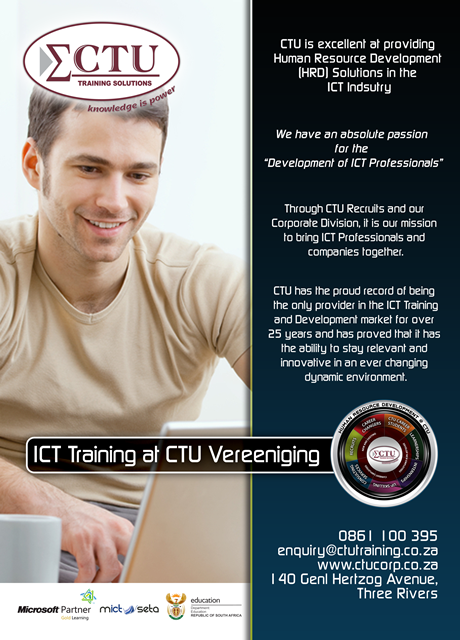 ICT Training at CTU Vereeniging | CTU Training Solutions Chatz