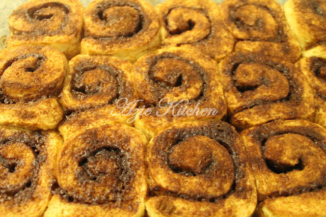 Cinnamon Rolls Juita ku Sayang - Azie Kitchen
