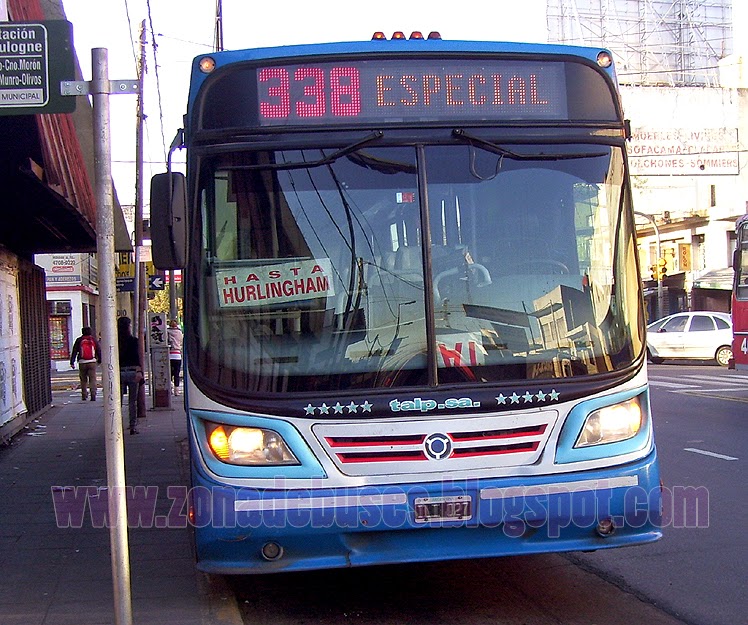 Colectibus - Zona de Buses: LINEA 338