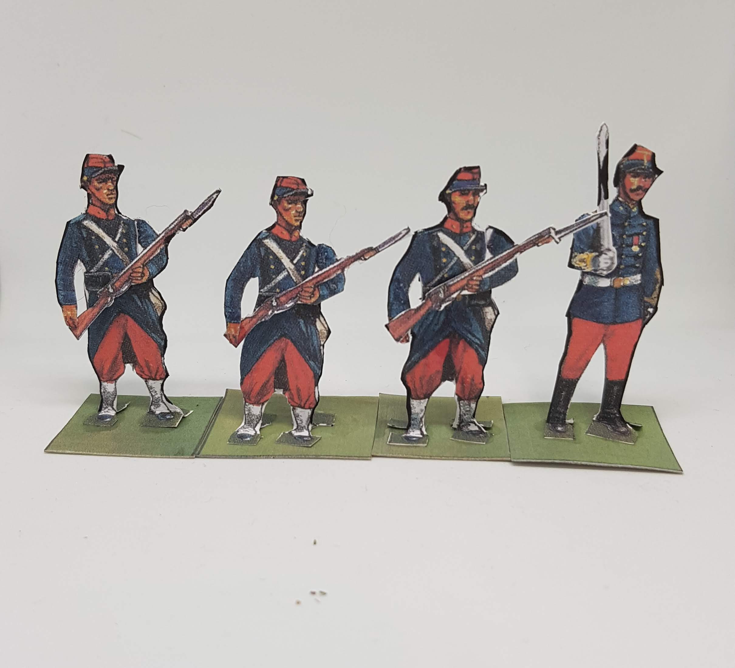 A Wargaming Gallimaufry: Paper Little Wars