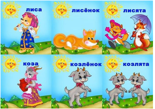 ПСИХОЛОГ.UA: Развивающая игра "Чей детеныш?"