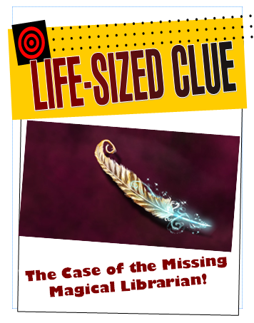 Wandering Through Words: Adventures in the Library: Life-Sized Clue