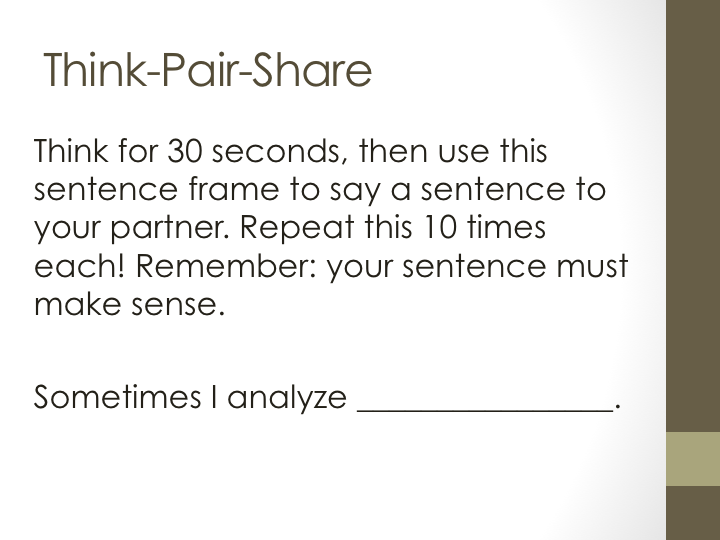 Caffeine and Lesson Plans: 7 Step Vocabulary