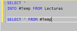 Tablas Temporales SQL Server
