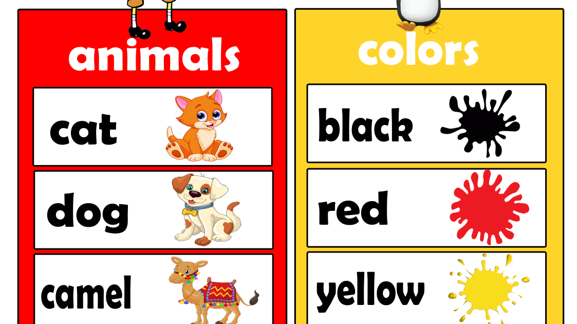 Download free word charts (very attractive pdf file) part 1 and 2