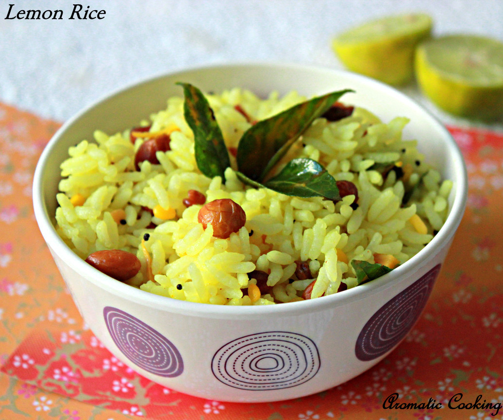 Aromatic Cooking: Lemon Rice
