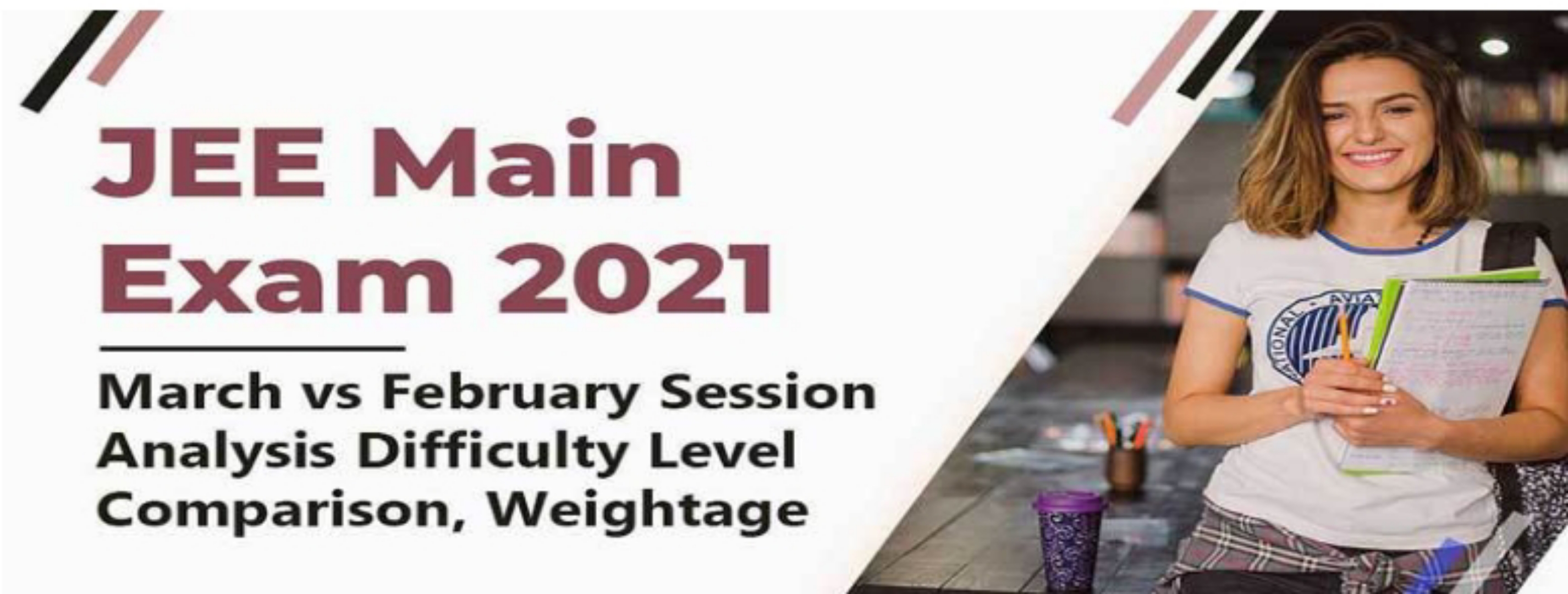 JEE Main Exam 2021 : March vs February Session Analysis Difficulty ...