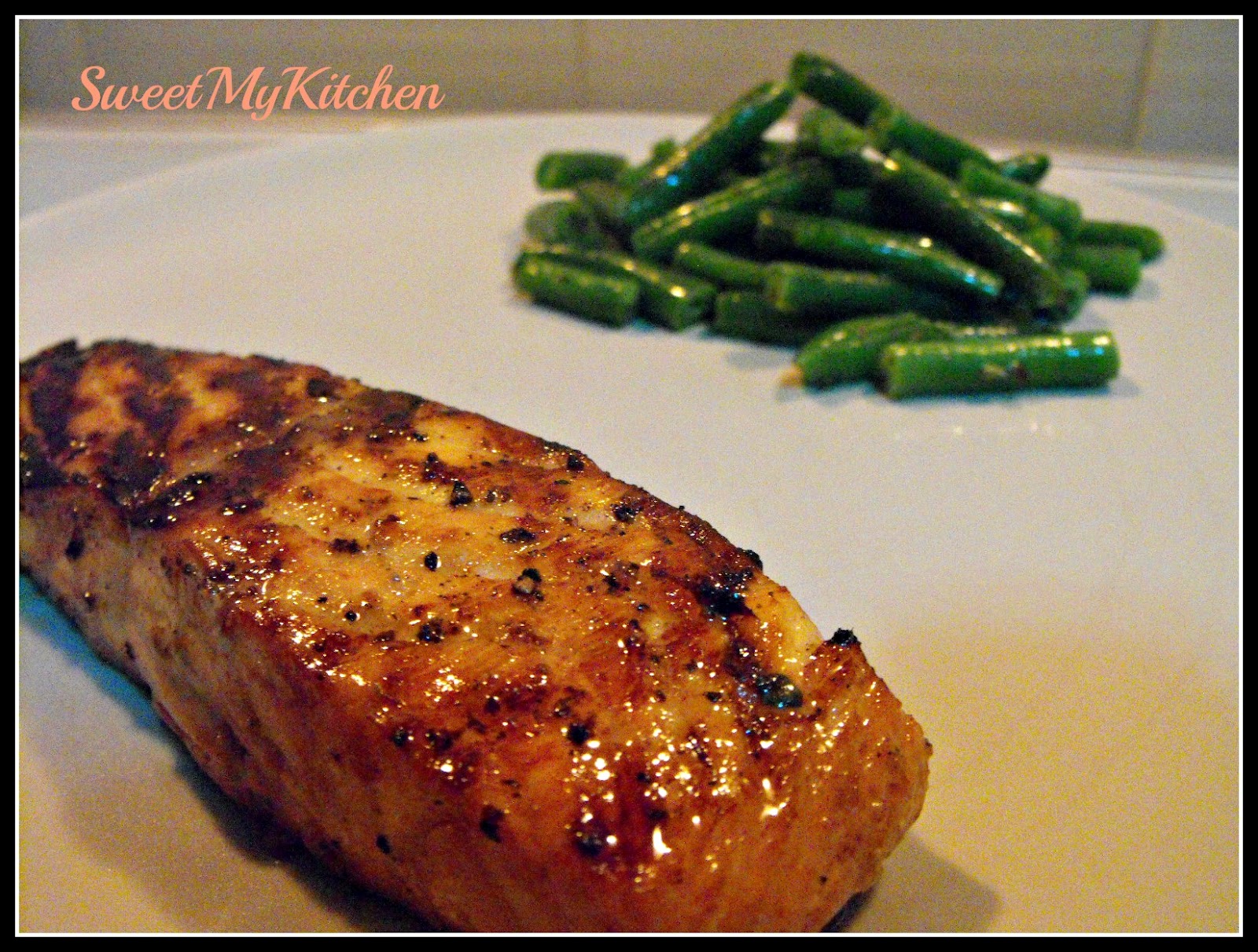 Sweet my Kitchen: Salmão grelhado com gengibre Sweet my Kitchen: Salmão grelhado com gengibre