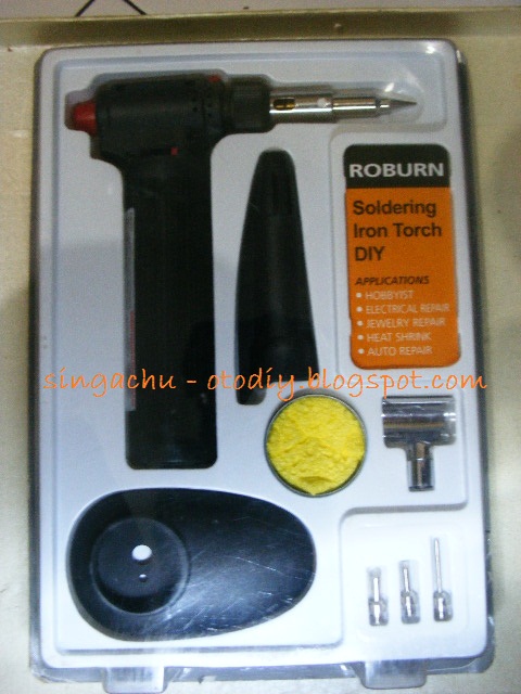 Review 3 in 1 Mini Torch, Hot Blower, Iron Solder berbahan bakar Butane