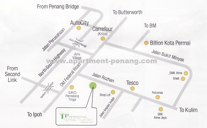 Permatang Sanctuary Penang Property | Penang.MalaysiaCondo.com