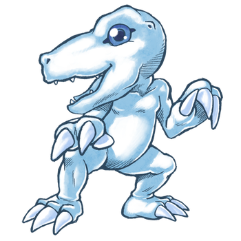 [Perfil] Yuki Agumon / SnowAgumon ~ MEU×DIGIMON