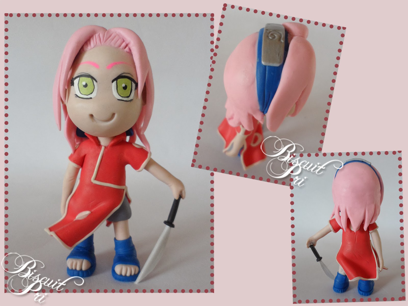 Biscuit Pri: Bonecos Naruto