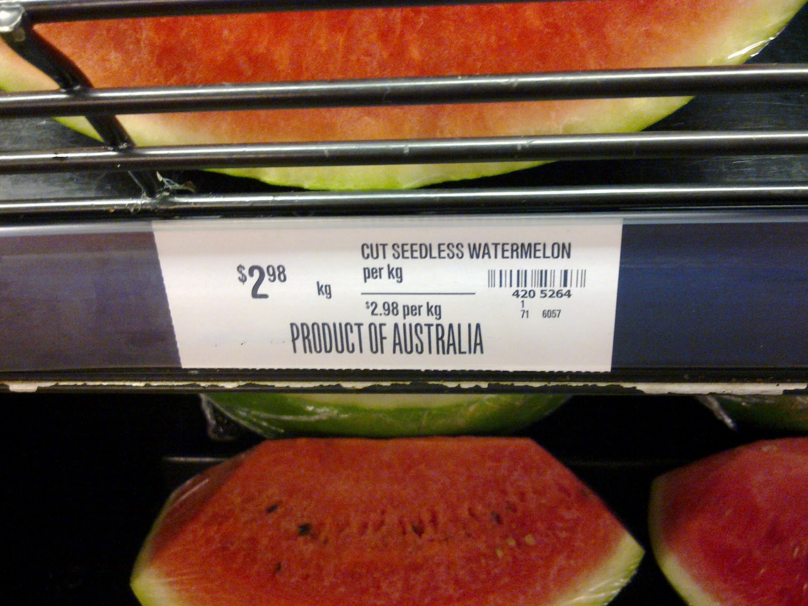 11 discoveries in hyper mart - Belmont Coles | A Singaporean In Australia