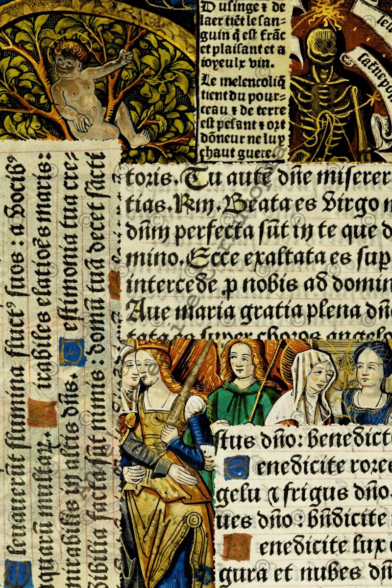 Anne's Creative Cornucopia: "Medieval Story People 1" - Postcard