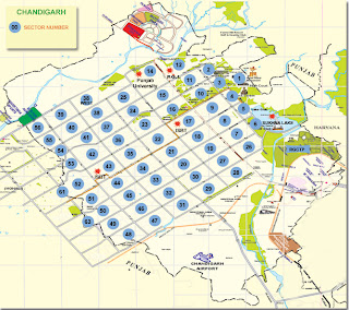 Chandigarh Map ~ HIMACHAL OVERVIEW