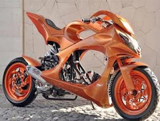 Modifikasi Keren: Motor Dengan Roda Tiga