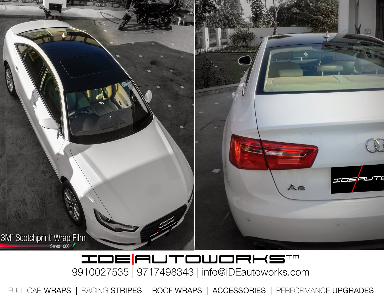 AUDI A6 - 3M Roof Wrap | IDE Autoworks