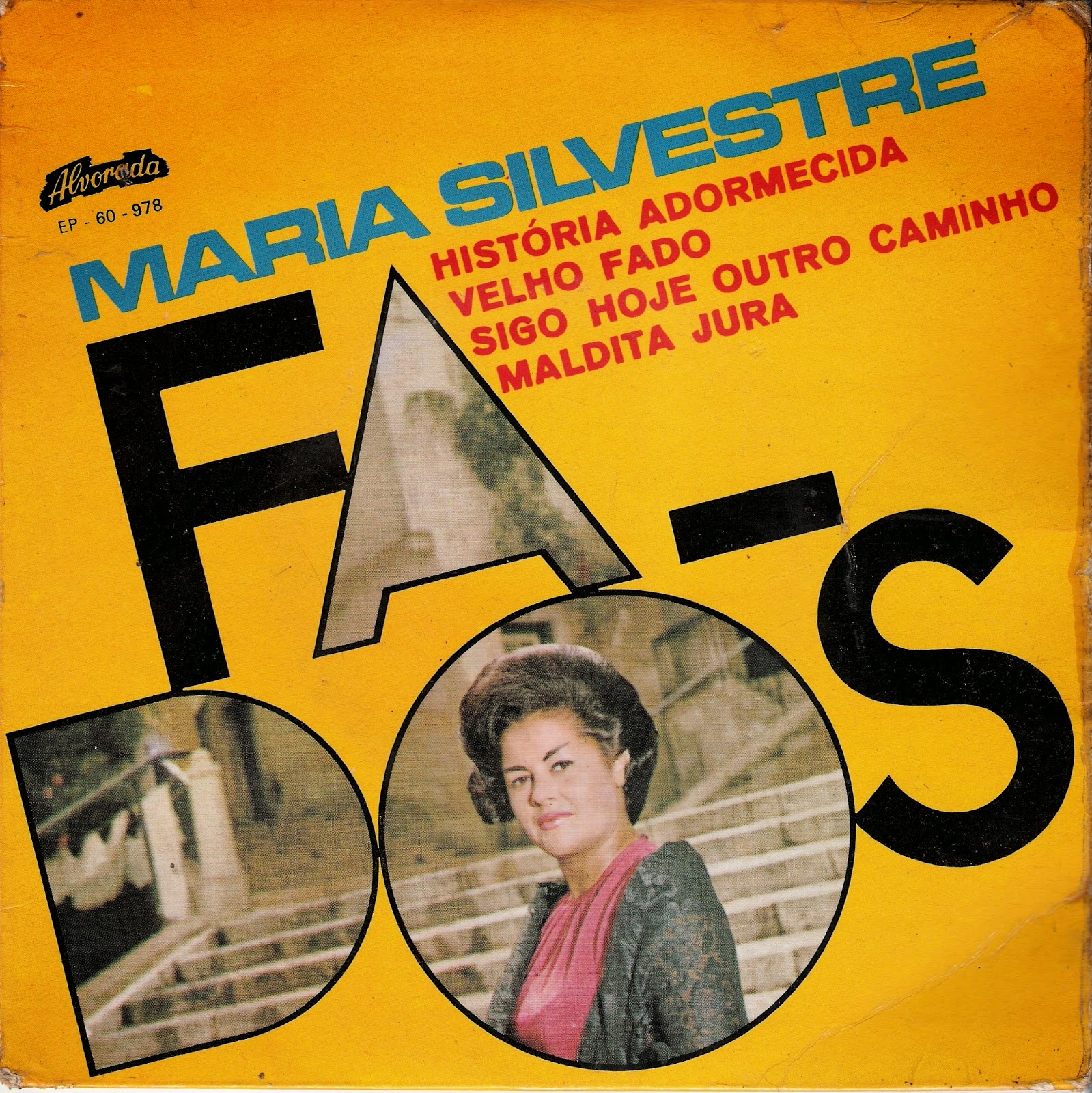 Discos de Vinil Repetidos: MARIA SILVESTRE - RARO - ÚNICO E.P.
