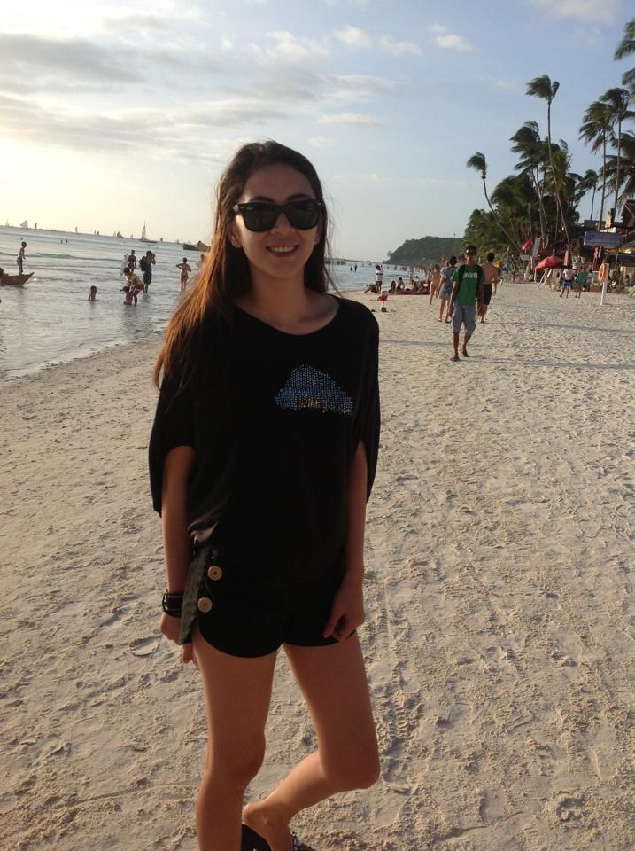 China R.: Tanduay Models in Boracay