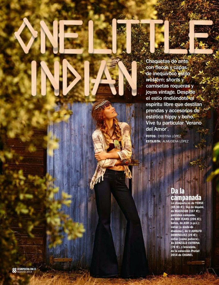 Duchess Dior: "One Little Indian" Daria Piot by Cristina Lopez for ...