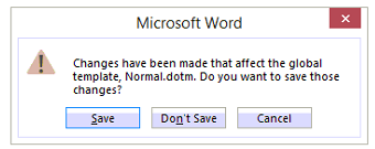 Microsoft Word 2013 - Insufficient Memory or Disk Space